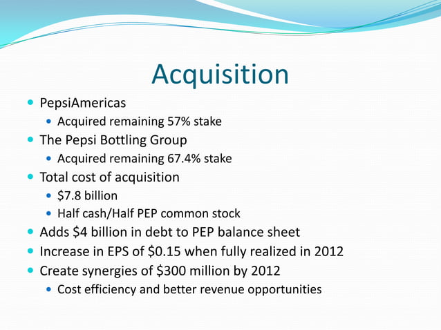 PepsiCo powerpoint | PPT