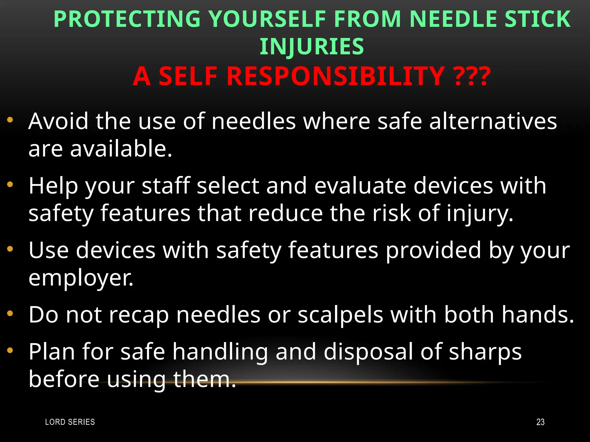 PEP PRESENTATION FOR HEALTH CARE WORKERS | PPTX