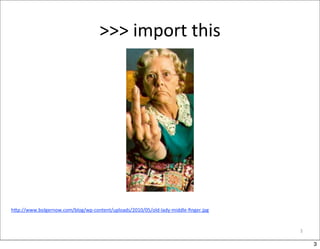 PEP Presentation for PythonKC | PDF