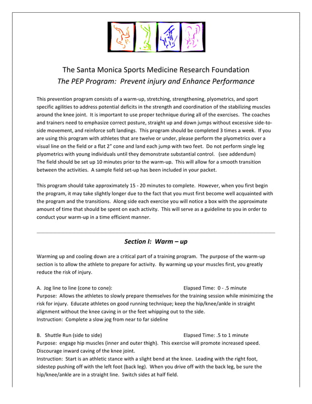 Pep program 04122011-1 | PDF