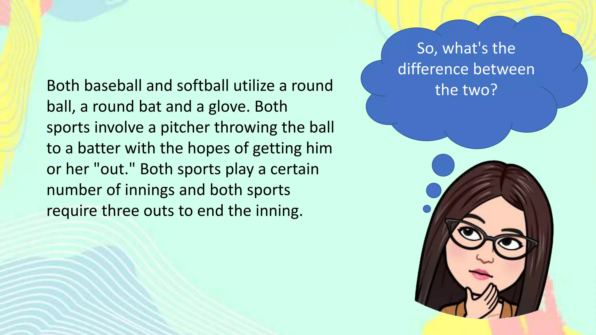 Physical Education 8- TEAM SPORTS (Baseball and Softball) | PPTX