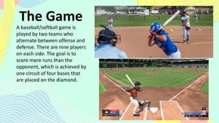 Physical Education 8- TEAM SPORTS (Baseball and Softball) | PPTX