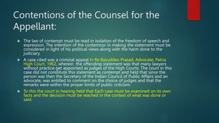 PE Presentation.pptx Contempt of Court Act, 1952 | PPT