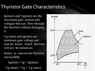 Thyristor Characteristics, Two Transistor Model Of Thyristor ...