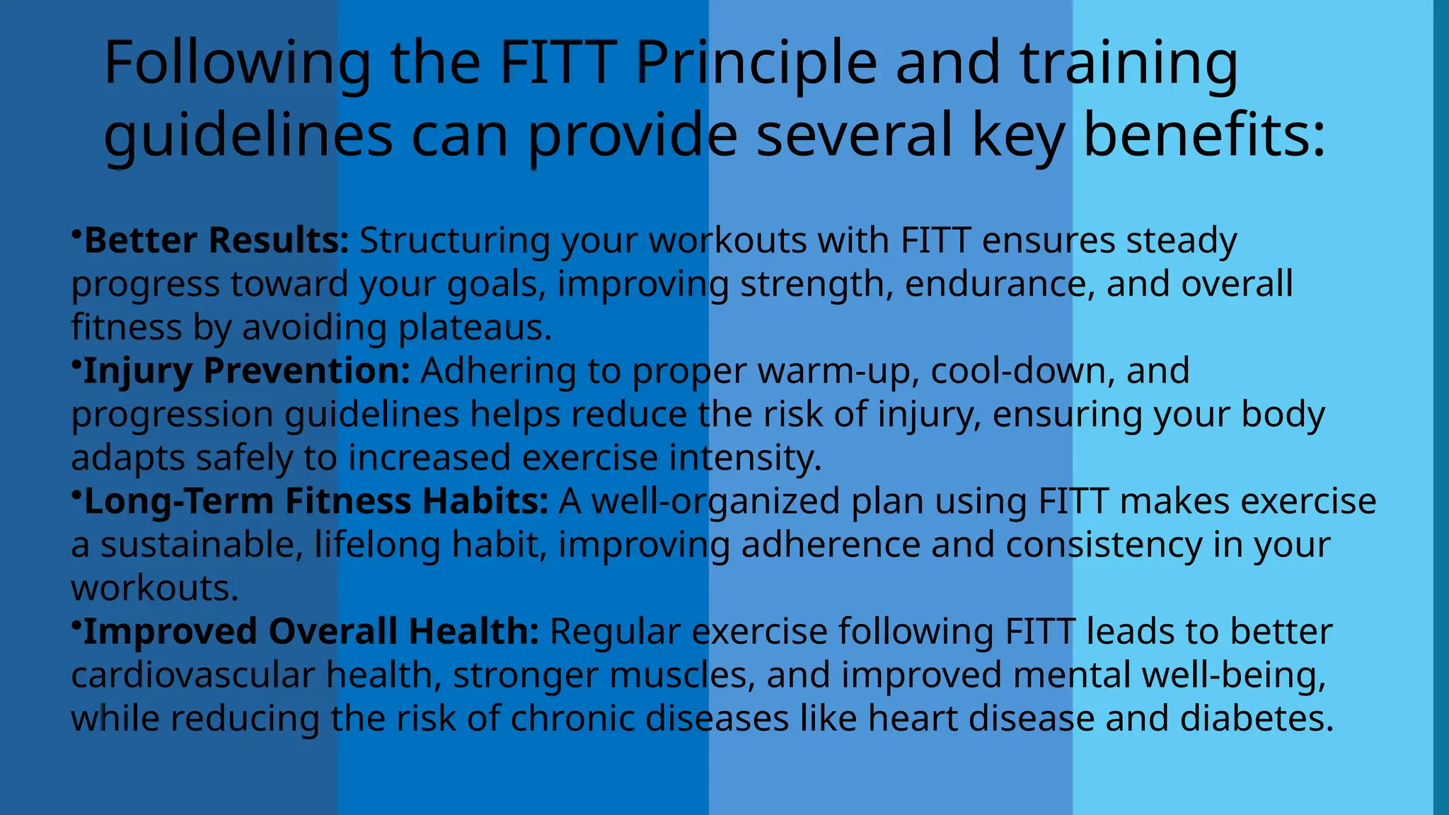 Quizzes in FITT principles - Physical Education.pptx