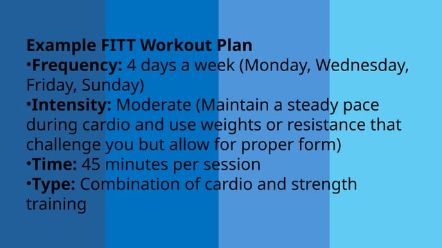 Quizzes in FITT principles - Physical Education.pptx