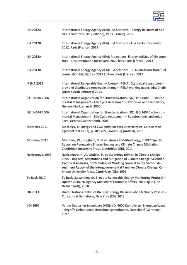 Primary Energy Demand of Renewable Energy Carriers - Part 1 ...