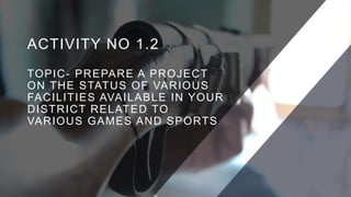 pe project ppt on sports | PPTX