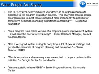 Program Evaluation & Planning System | PPT