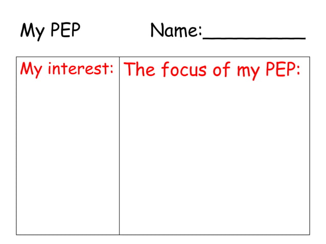 PEPS | PPT