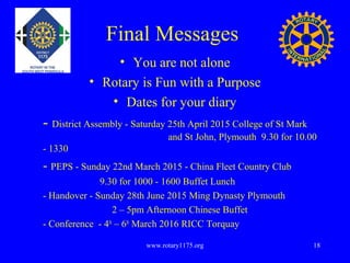 Rotary PEPS 2014 | PPT