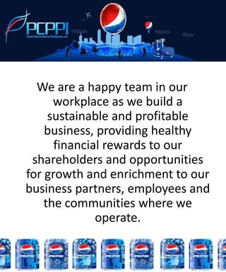 Pepsi-Cola Products Philippines, Inc | PPTX