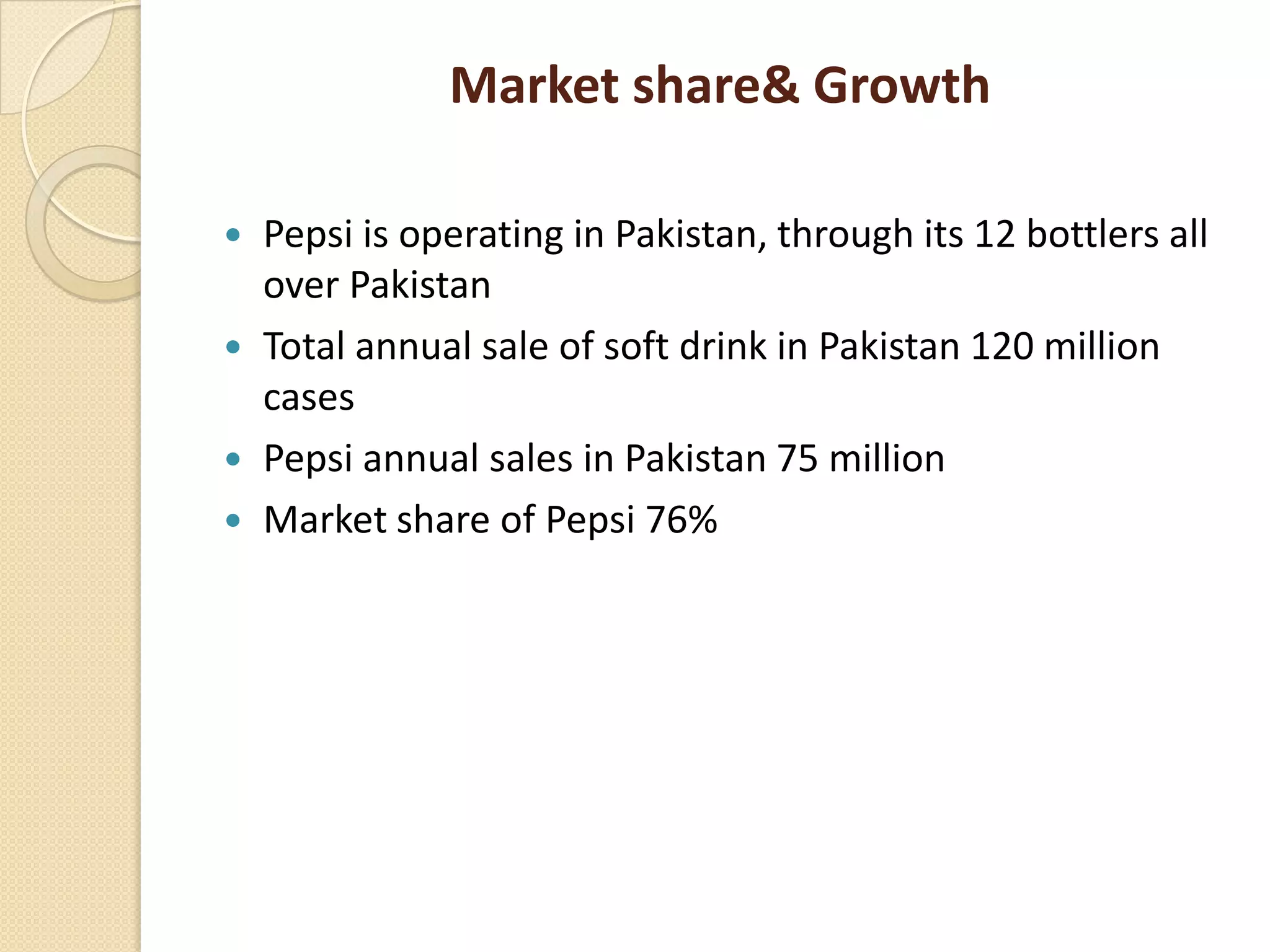 Pepsi distribution system | PPTX