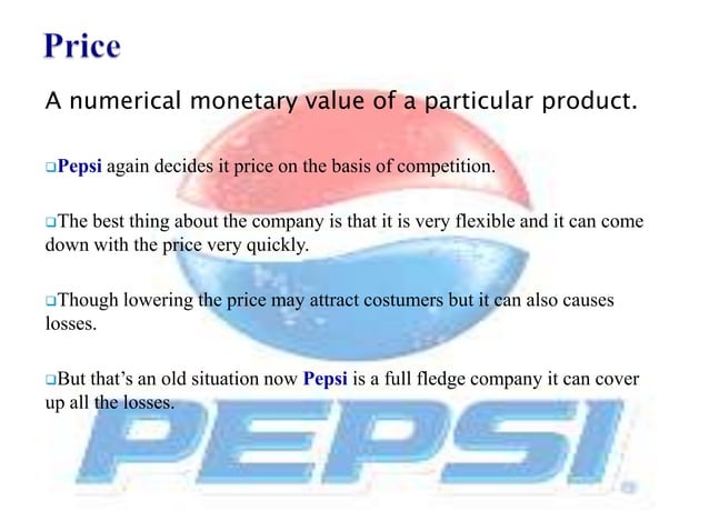 4ps Of PEPSI | PPTX