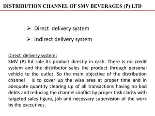 Sales And Distribution Strategy Of PepsiCo | PPTX