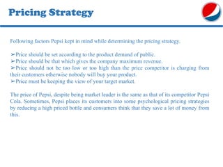 Pepsi Presentation | PDF