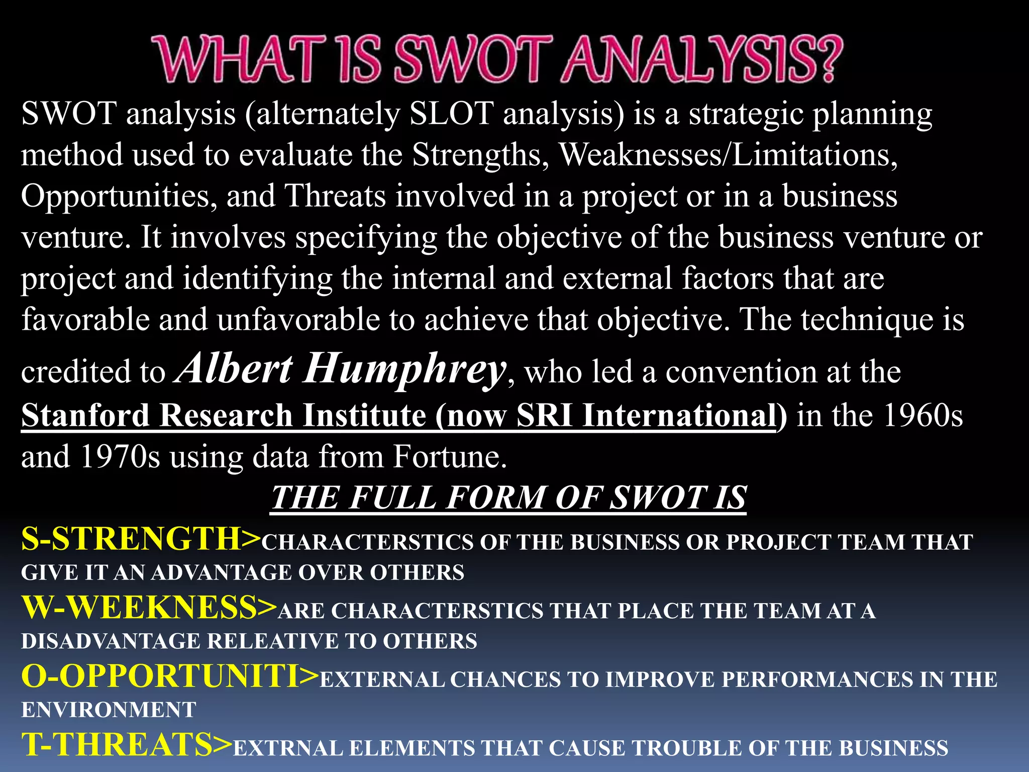 SWOT ANALYSIS OF PEPSI | PPTX