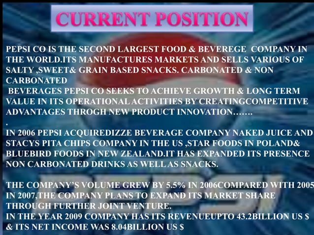 SWOT ANALYSIS OF PEPSI | PPTX