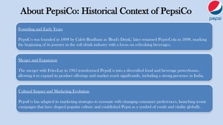 Pepsi Soft Drink – A Marketing Perspective in the Indian Context | PPTX