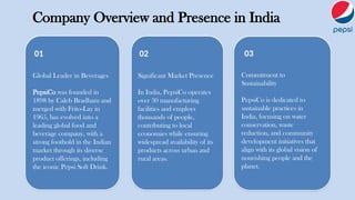 Pepsi Soft Drink – A Marketing Perspective in the Indian Context | PPTX