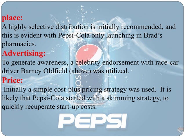 case study on product life cycle of pepsi | PPTX