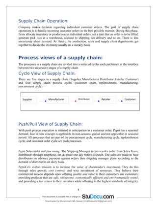pepsi-logistics.pdf | Logistics | Business