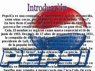 Presentaciòn de Pepsi | PPT