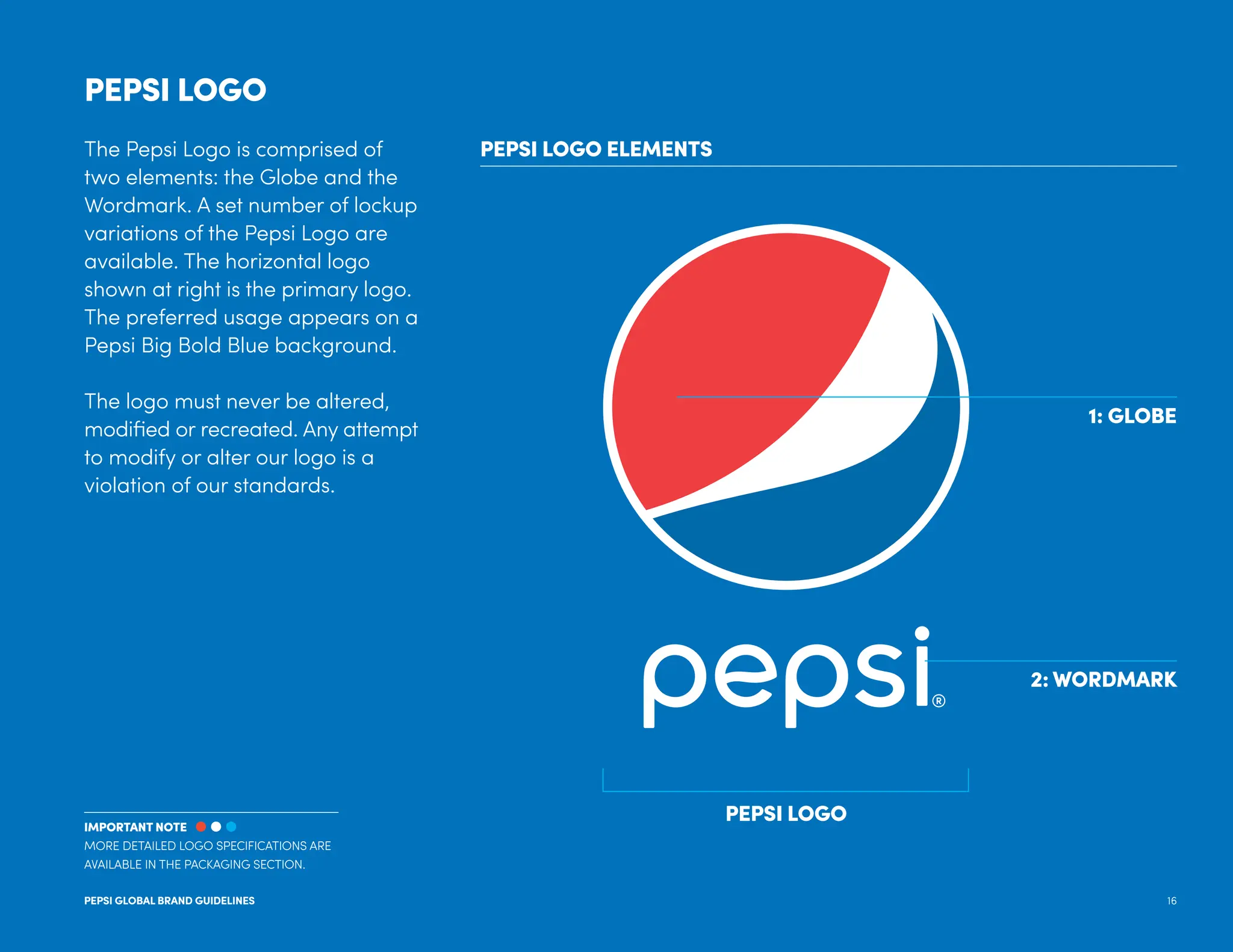 Pepsi VIsual identidade - brandbook da marca | PDF