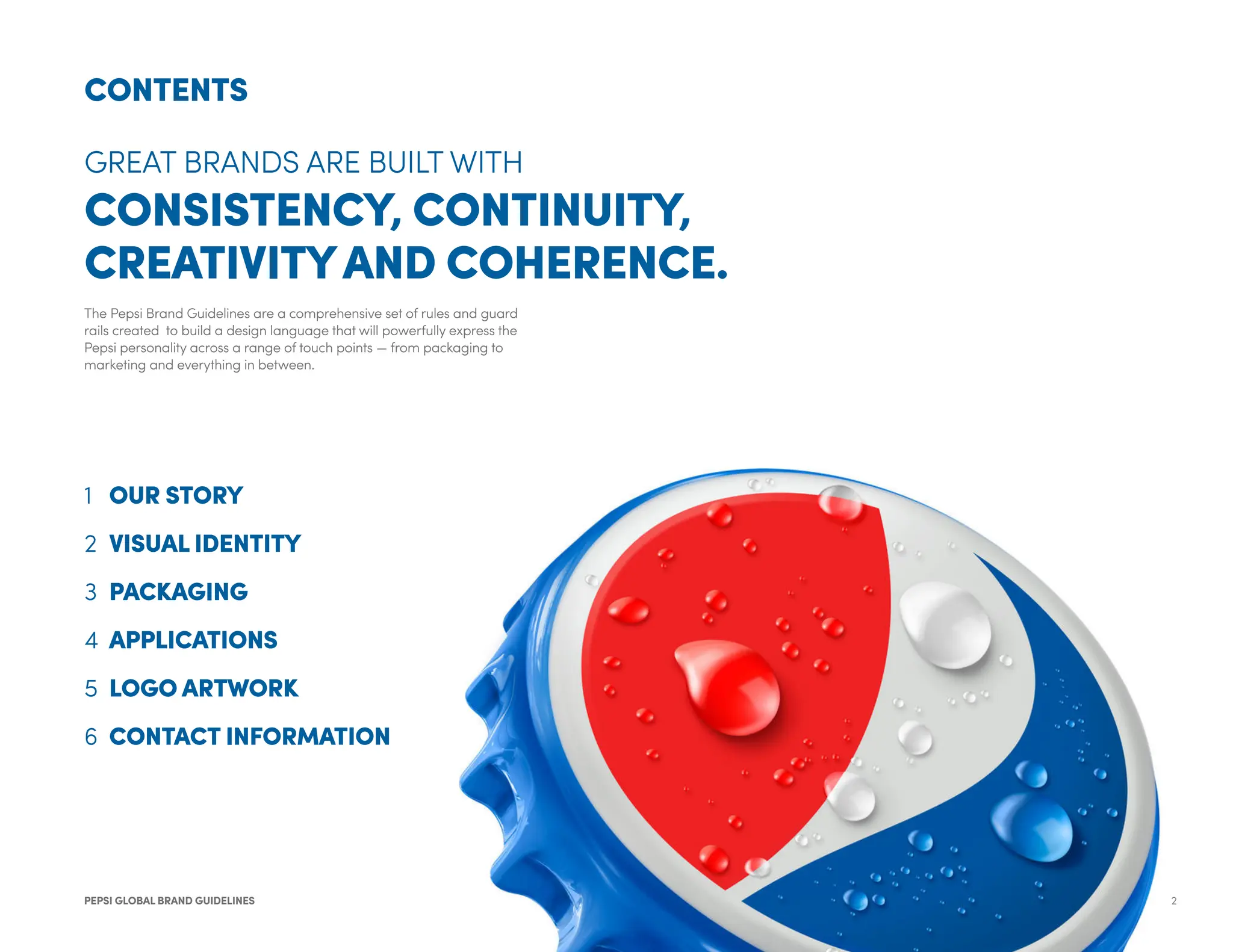 Pepsi VIsual identidade - brandbook da marca | PDF