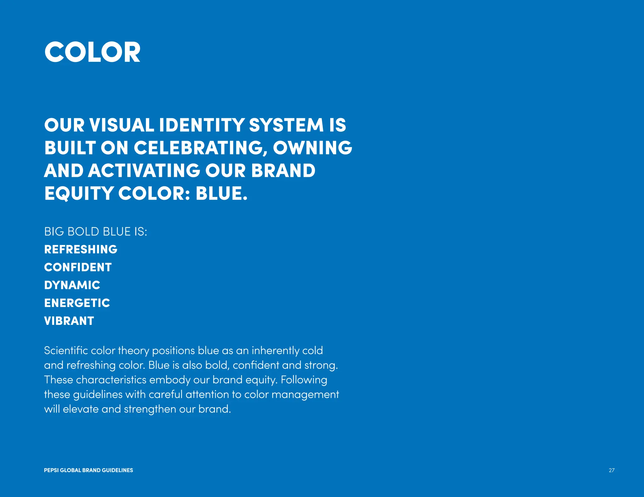 Pepsi VIsual identidade - brandbook da marca | PDF