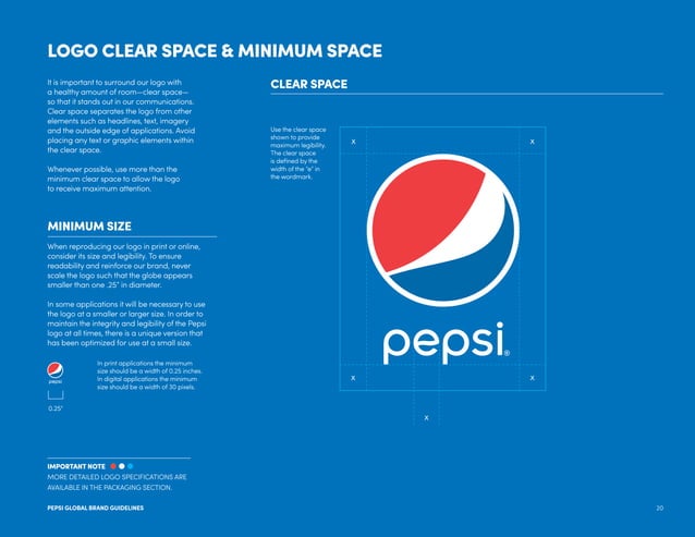 Pepsi VIsual identidade - brandbook da marca | PDF | Advertising ...