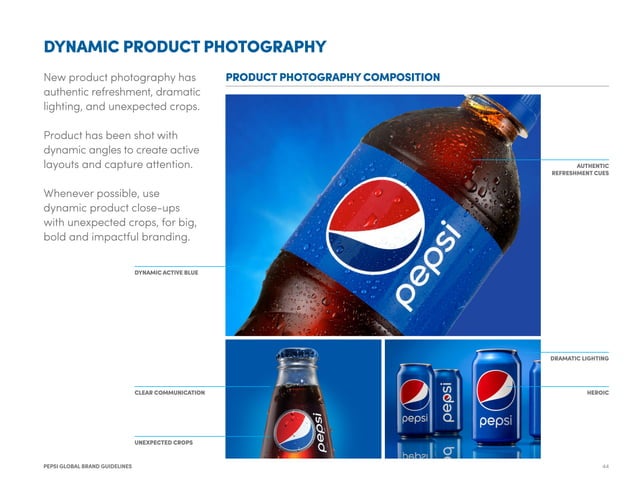 Pepsi VIsual identidade - brandbook da marca | PDF | Advertising ...