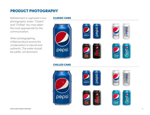 Pepsi VIsual identidade - brandbook da marca | PDF | Advertising ...