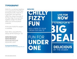 Pepsi VIsual identidade - brandbook da marca | PDF