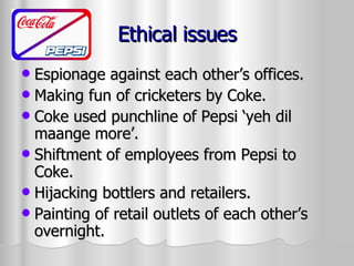 pepsi vs coke | PPT