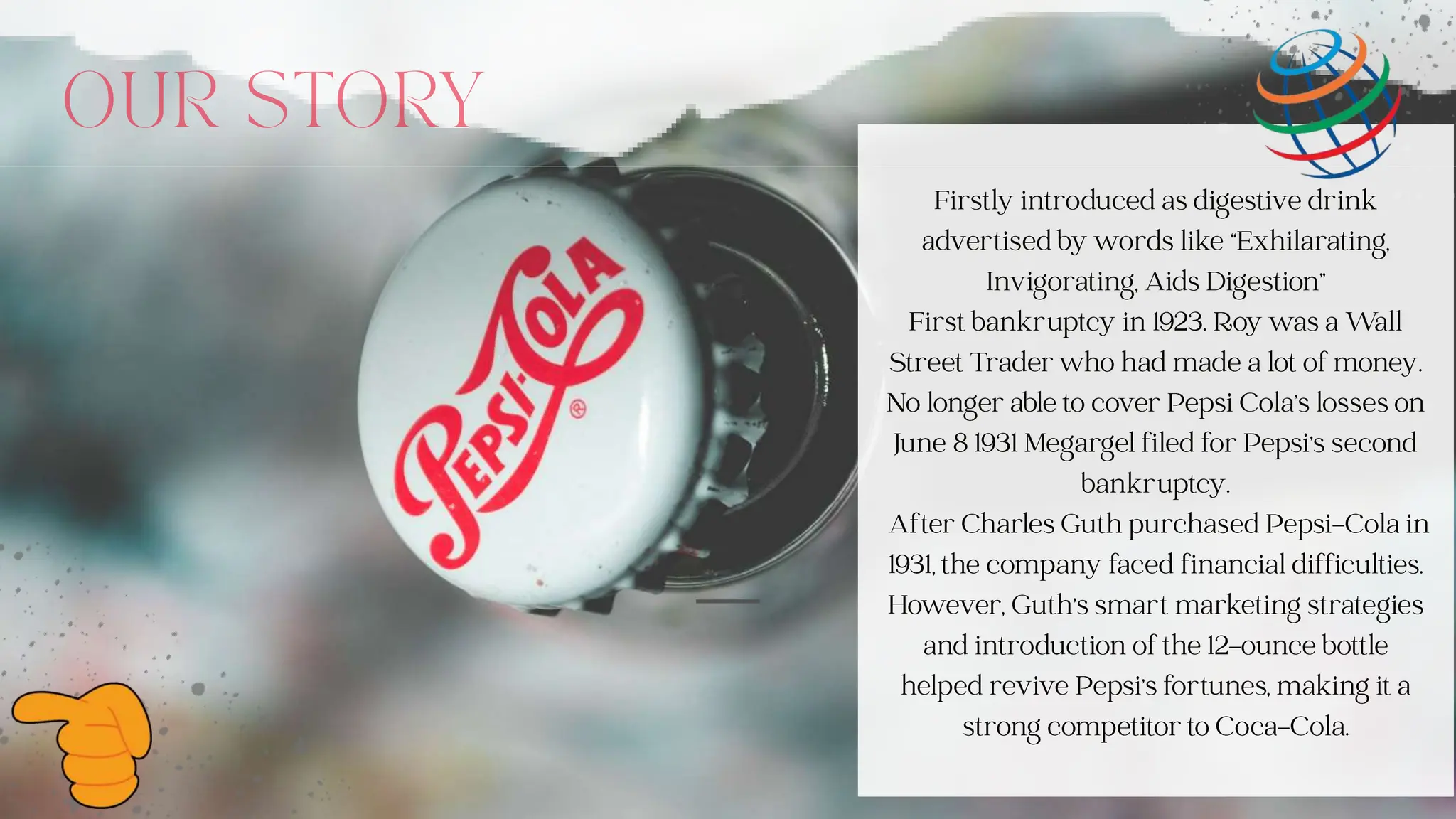 A presentation about Pepsi and how it is better from its biggest competitor Coca cola . | PPT