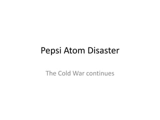Pepsi Atom Logo 2022