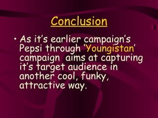 Pepsi campaign | PPT