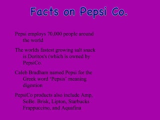 Pepsico | PPT