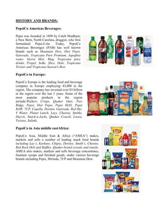 PepsiCo. | PDF