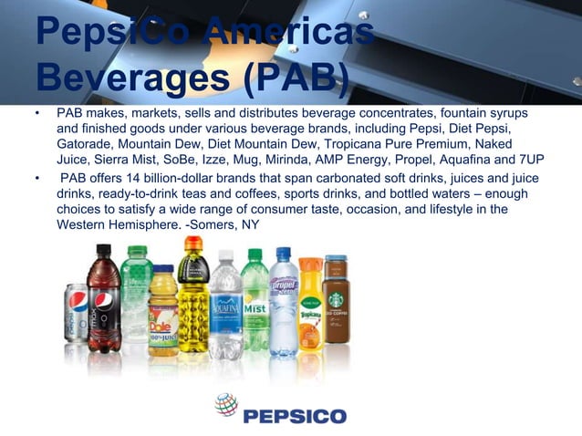 Pepsico | PPTX | Food & Drink