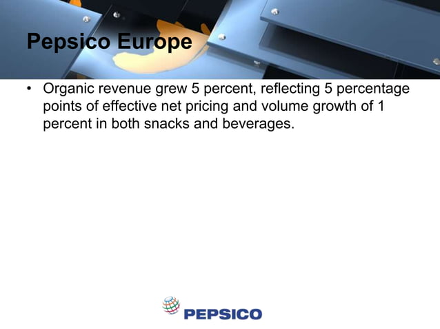 Pepsico | PPTX | Food & Drink