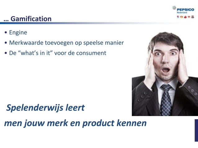130314-PepsiCo-gamification-conference | PPTX | Business | Business and ...