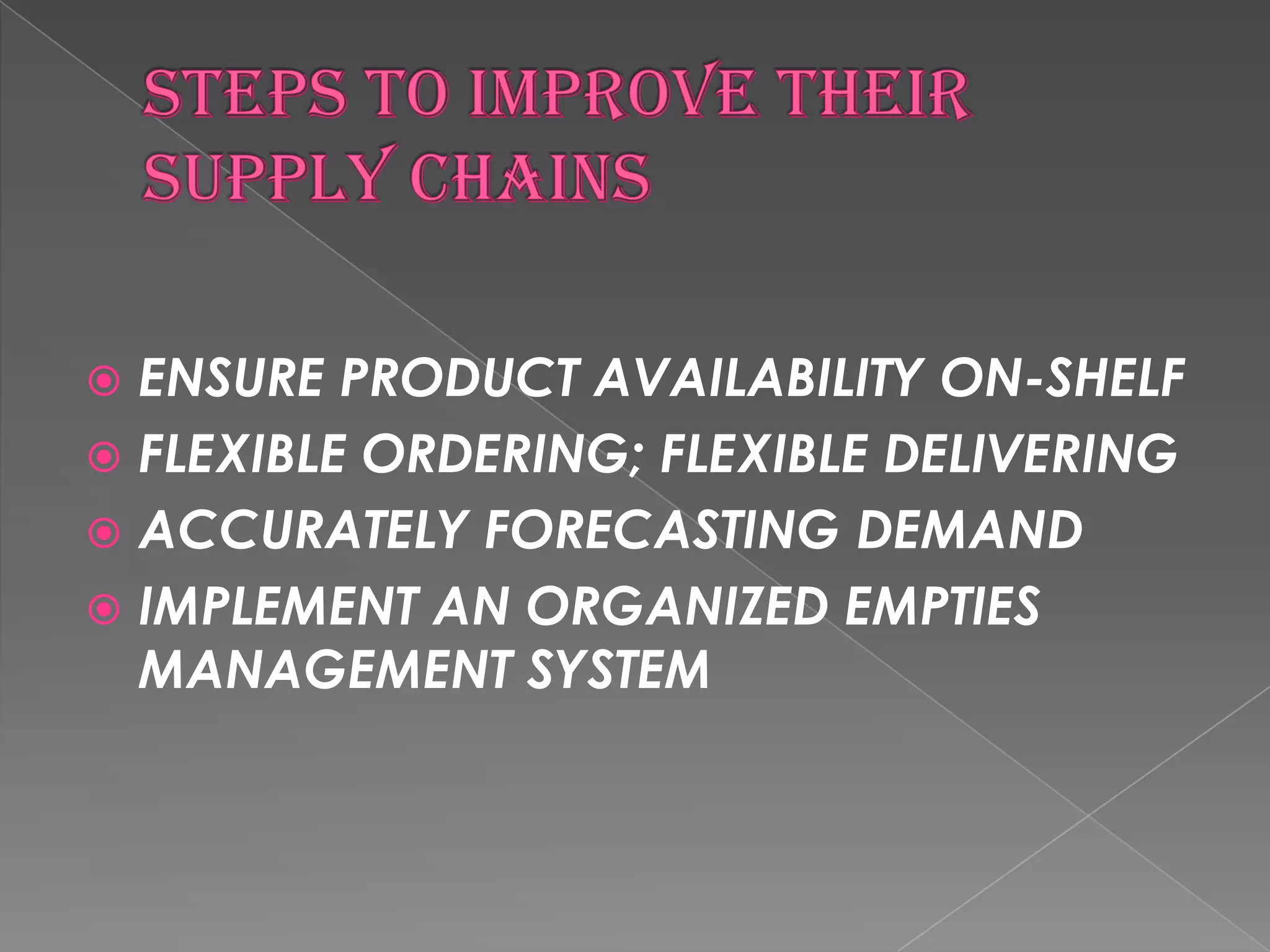 Pepsico sales and distribution | PPTX