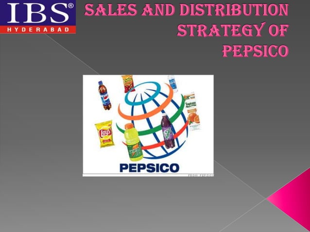 Pepsico sales and distribution | PPTX
