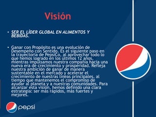 PepsiCo seminario de planeación estratégica | PPTX