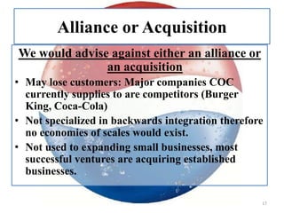 Pepsi co. tr 12 2pm | PPTX | Mergers and Acquisitions | Business ...