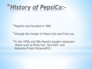 Pepsico | PPTX