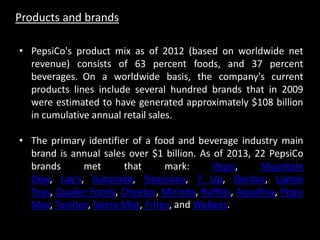 Pepsico a global brand | PPTX