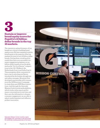 PepsiCo Annual Report 2010 Performance With Purpose | PDF